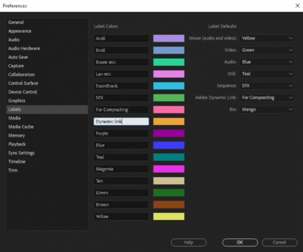 Workflow最佳化：善用Premiere Pro的標籤色彩 - 杰客森林