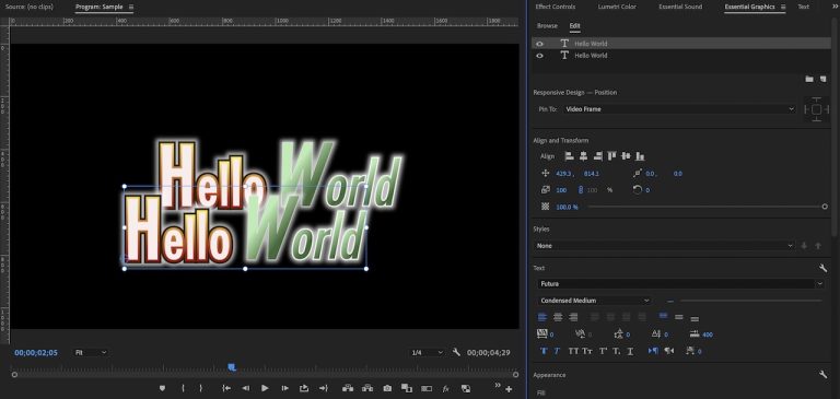 Premiere Pro 新時代：擁抱 Essential Graphics，告別 Legacy Title 字幕！ - 杰客森林