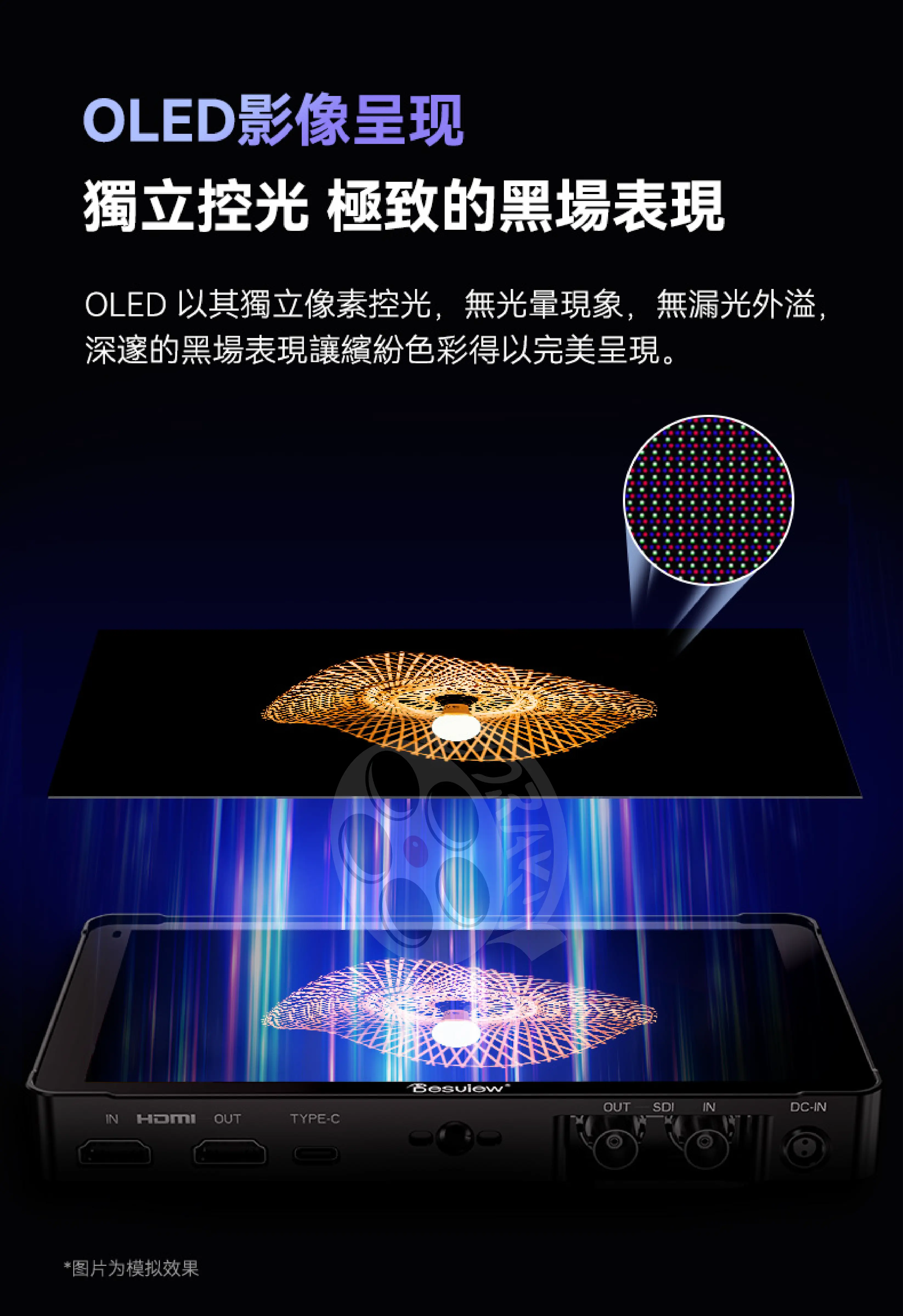 百視悅 Desview OL7/OL7S 7吋 OLED 監視器 - 杰客森林